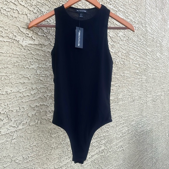 PrettyLittleThing | Tops | Plt Black Body Suit | Poshmark
